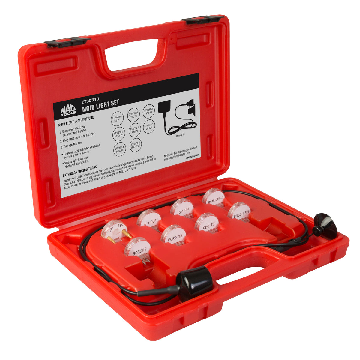 Mac Tools Noid Light Set – Mac Tools - Tool Fair 2025